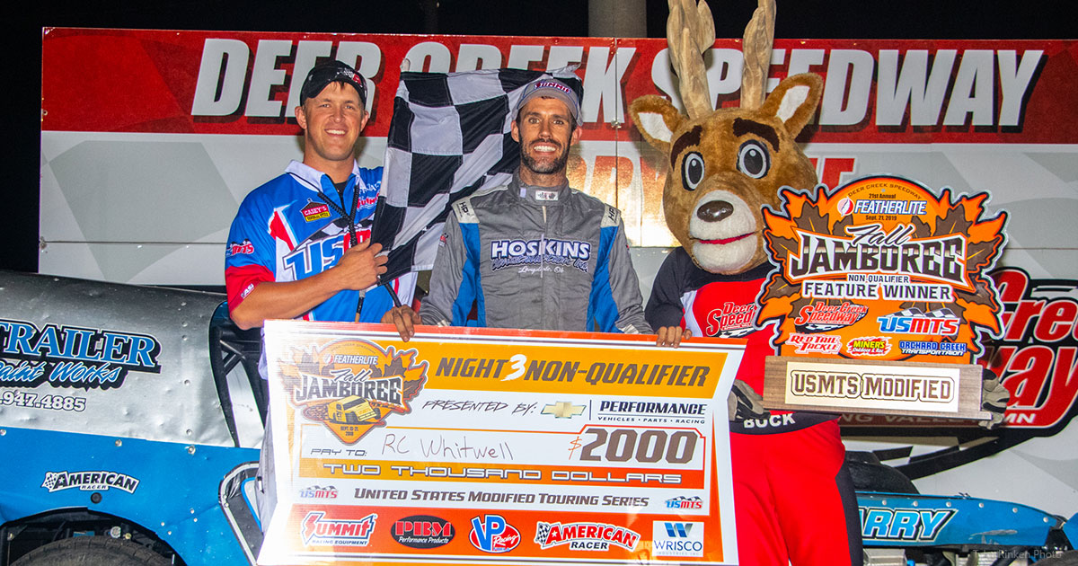Bleess seizes piece of history with Featherlite Fall Jamboree victory
